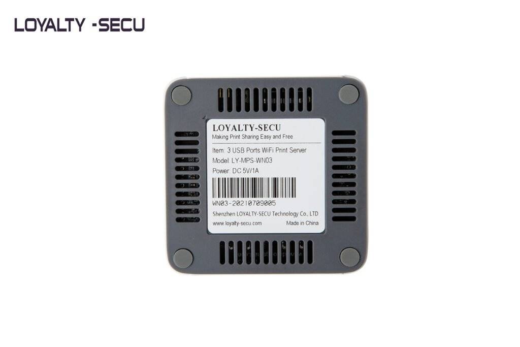 3 USB Ports Network Print Server Turns USB Printer into Ethernet ...