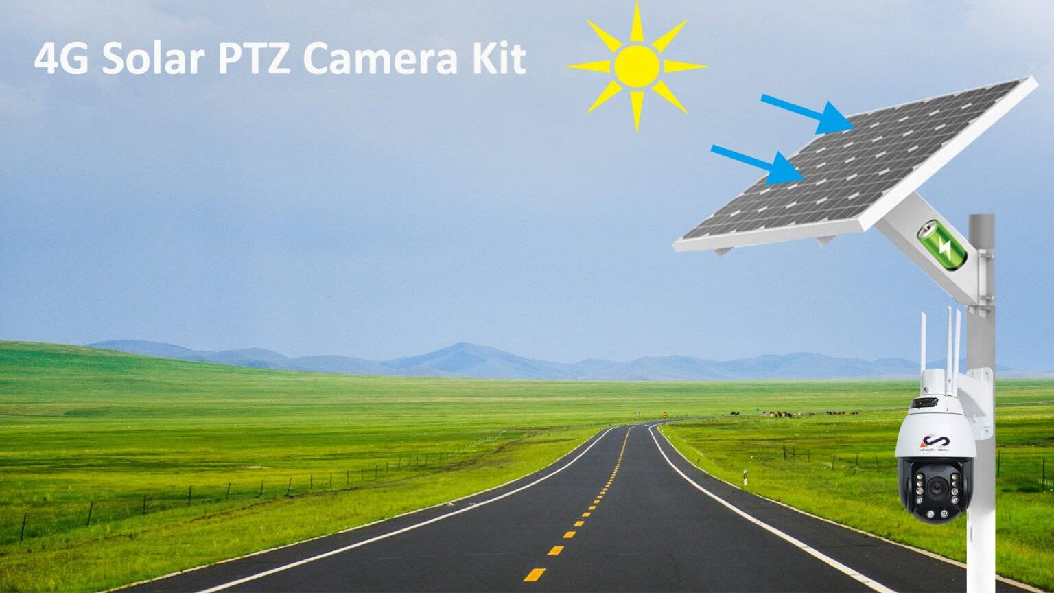 Solar Power Kit for Security Camera Manufacturer & Supplier| Loyalty-secu