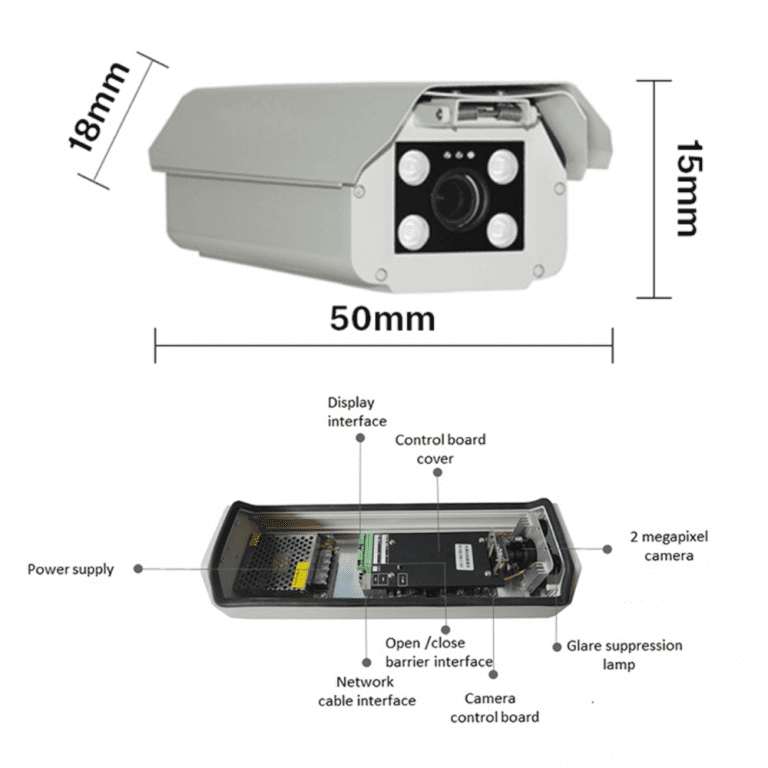 Universal Low Price ANPR ALPR Camera with Management Software - Loyalty ...