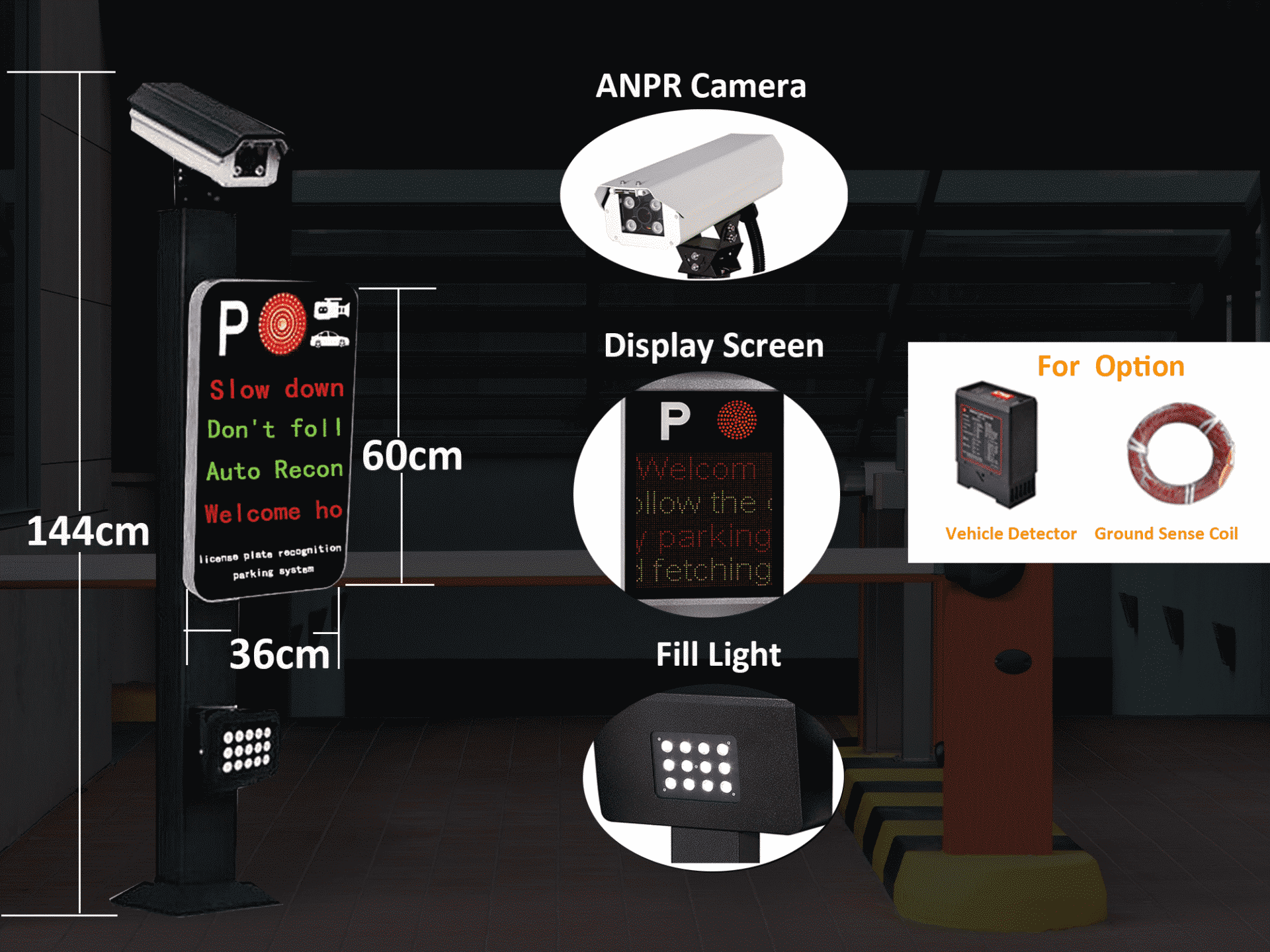 ALPR License Plate Recognition System with Parking Software Management ...