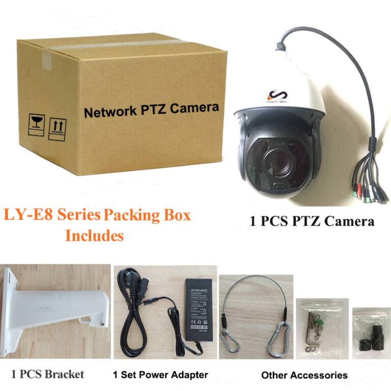 Outdoor 4MP 36X Optical Zoom High Speed POE IP PTZ Camera IR 400M | Loyalty-secu
