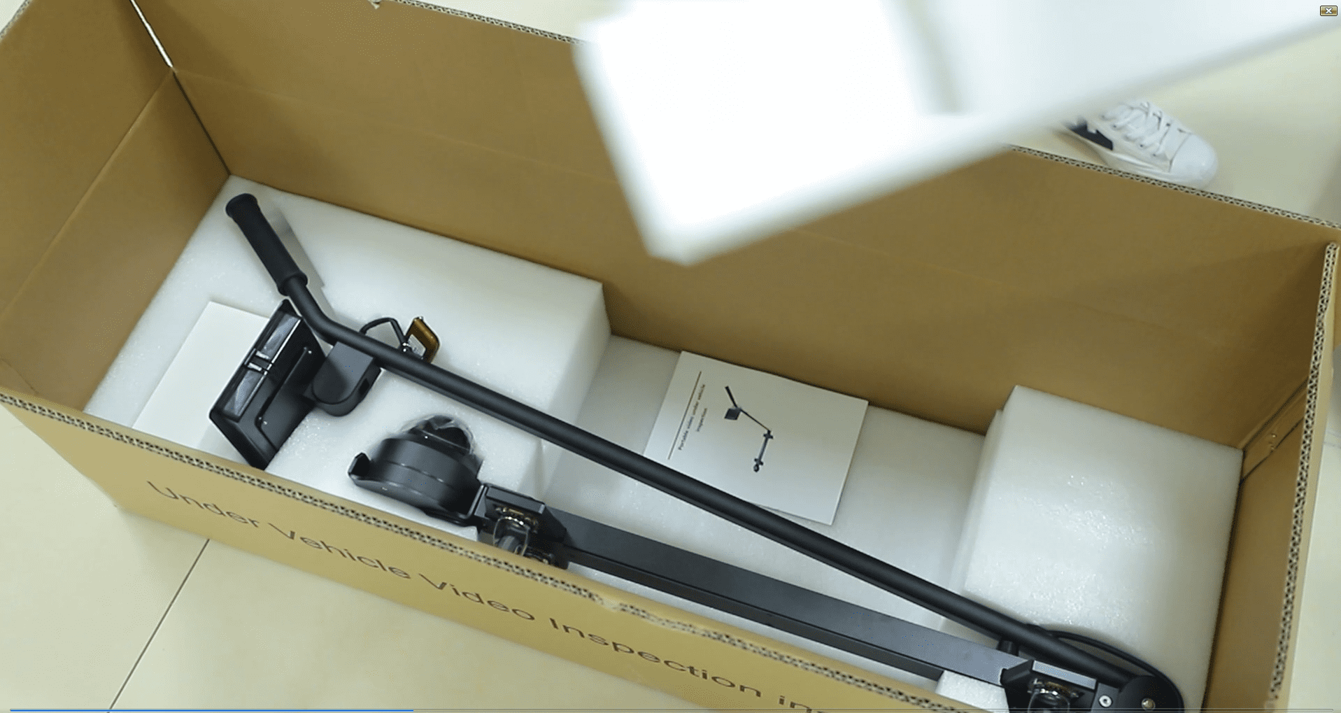 Portable Hand-held Under Vehicle Inspection Camera System Under Vehicle ...