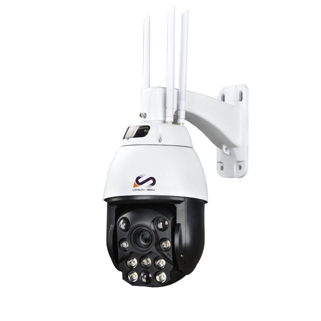 4G LTE Cellular Wireless 5MP 18X Optical Zoom Security PTZ Camera with ...