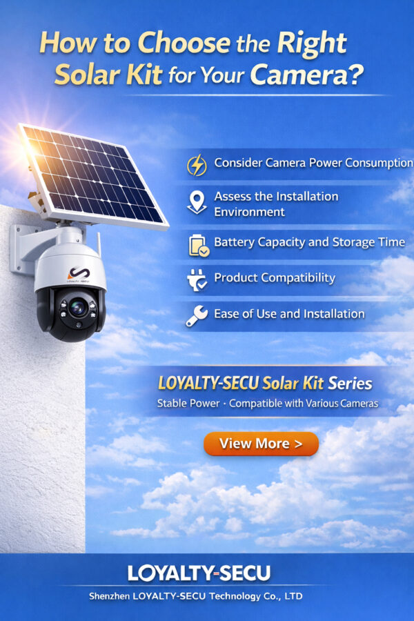 How to Choose the Right Solar Power Kit for Your Camera? | Loyalty-secu
